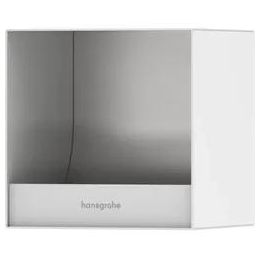 Hansgrohe XtraStoris Original Einbau-Toilettenpapierhalter 56065700 150x150x140mm, mattwei&szlig;