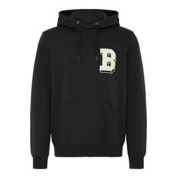 Kapuzenpullover Blend "Hoodie BHBader", Herren, Gr. L, schwarz, Obermaterial: 60% Baumwolle CO. 40% Polyester PES., Pullover Kapuzenpullover