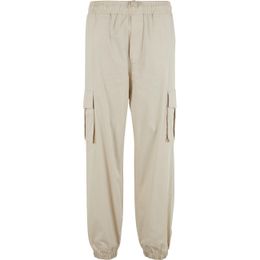 Cargohose DEF "DEF DEF Jumpa Cargopants", Damen, Gr. L, US-Gr&ouml;&szlig;en, beige, 100% Polyester, unifarben, normal, Hosen Cargohose