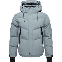 Steppjacke STONE HARBOUR "Livianoo XX", Herren, Gr. XXL (56), blau (hellblau), Obermaterial: 100% Polyester; Innenfutter: 100% Polyester; Wattierung: 100% Polyester; &Auml;rmelfutter: 100% Polyester, gerade h&uuml;ftbedeckend, hoch geschlossener Ausschnitt, eng B&uuml;ndchen mit Daumenl&ouml;chern, Jacken Steppjacke, Herren Winterjacke mit (abnehmbarer) Kapuze