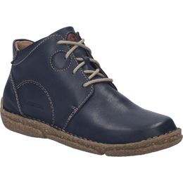 Stiefelette Josef Seibel "Neele 46, ocean", Damen, Gr. 35, blau (ocean), Obermaterial: 100% Rindsleder Leather cow., Schuhe Stiefelette