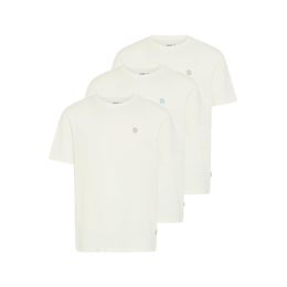 T-Shirt Blend "T-Shirt BHVIGTI 3-pack", Herren, Gr. 3XL, wei&szlig; (3xsnow wei&szlig;), Obermaterial: 70% Baumwolle CO. 30% Polyester PES., Shirts T-Shirt