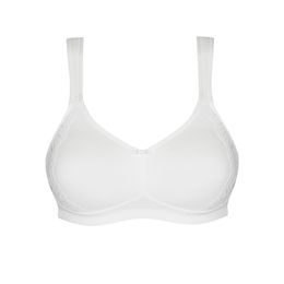 Minimizer-BH SuSa "Minimizer ohne B&uuml;gel Nizza", Damen, Gr. 95, Cup D, beige (natur), Obermaterial: 75% Baumwolle CO. 20% Polyamid PA. 5% Elasthan EL., BHs Minimizer-BH
