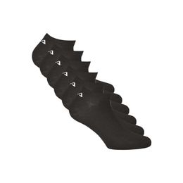 Sneakersocken Fila "Socken 6er Pack", Damen, Gr. 35-38, schwarz, Obermaterial: 75% Baumwolle CO. 23% Polyester PES. 2% Elasthan EL., Socken Sneakersocken