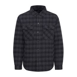 Hemdjacke INDICODE "Hemdjacke IDValde", Herren, Gr. M, grau (raven), Obermaterial: 100% Polyester PES., Jacken