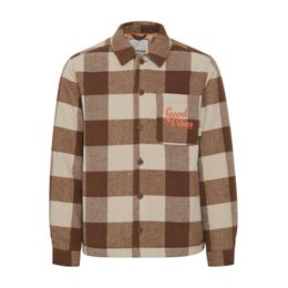 Kurzjacke Blend "Kurzjacke BHOuterwear", Herren, Gr. L, braun (schwarz earth), Obermaterial: 100% Polyester PES., Jacken Kurzjacke