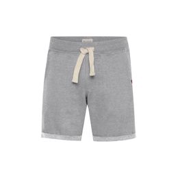 Sweatshorts Blend "Sweatshorts BHTimo", Herren, Gr. L, N-Gr, grau (zink mix), Obermaterial: 60% Baumwolle CO. 40% Polyester PES., Hosen Sweatshorts