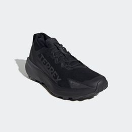 Trailrunningschuh adidas terrex "AGRAVIC GTX", Herren, Gr. 43, core schwarz, core schwarz, grau six, Textil, Schuhe, wasserdicht