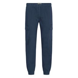 Jogginghose Blend "Jogginghose BHTino", Herren, Gr. 34, L&auml;nge 34, blau (marineblaus), Obermaterial: 98% Baumwolle CO. 2% Elasthan EL., Hosen Jogginghose