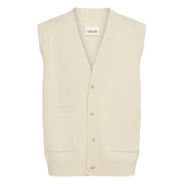 !Solid Strickjacke SOLID "Strickjacke SDRyker", Herren, Gr. L, beige (oatmeal), Obermaterial: 100% Baumwolle CO., Strickjacken Strickjacke