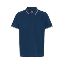 Poloshirt Blend "Poloshirt BHPrisal", Herren, Gr. M, blau (marineblaus), Obermaterial: 100% Baumwolle CO., Shirts