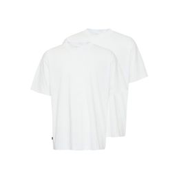 !Solid T-Shirt SOLID "T-Shirt SDMalle", Herren, Gr. XL, wei&szlig; (wei&szlig;, wei&szlig;), Obermaterial: 100% Baumwolle CO., oversize normal, Rundhals, Shirts T-Shirt