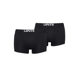 Levi's Boxershorts LEVI'S "Boxershort 2er Pack", Herren, Gr. L, schwarz, Obermaterial: 95% Baumwolle CO. 5% Elasthan EL., Unterhosen