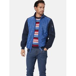 Sweatjacke Babista "Sweatjacke PALRON", Herren, Gr. L, blau, Obermaterial: 100% Polyester COOLMAX PES(Coolmax)., Sweatjacken Sweatjacke