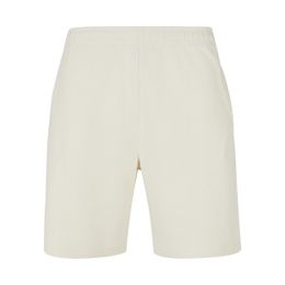 Stoffhose Urban Classics "Urban Classics Herren New Shorts", Herren, Gr. M, US-Gr&ouml;&szlig;en, sandwei&szlig;, 100% Baumwolle, unifarben, normal, Hosen Stoffhose