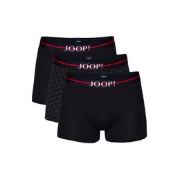 JOOP! Boxershorts JOOP "Boxershort Everyday Boxer Briefs 3er Pack", Herren, Gr. M, schwarz, Obermaterial: 95% Baumwolle CO. 5% Elasthan EL., Unterhosen