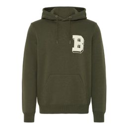 Kapuzenpullover Blend "Hoodie BHBader", Herren, Gr. 3XL, schwarz (forest night), Obermaterial: 60% Baumwolle CO. 40% Polyester PES., Pullover Kapuzenpullover