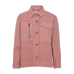 Funktionsjacke oxmo "&Uuml;bergangsjacke OXTami", Damen, Gr. L, rosa (ash rose), Obermaterial: 100% Baumwolle CO., Jacken Funktionsjacke