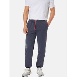 Jogginghose Babista "Jogginghose DUESTILO", Herren, Gr. L, N-Gr, blau (dunkelblau), Obermaterial: 60% Baumwolle CO. 40% Polyester COOLMAX PES(Coolmax)., regular fit, Hosen Jogginghose