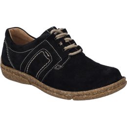 Schn&uuml;rschuh Josef Seibel "Neele 44, schwarz", Damen, Gr. 42, schwarz, Obermaterial: 100% Rindsleder Leather cow., Schuhe Schn&uuml;rschuh