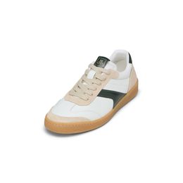 Marc O'Polo Sneaker MARC O'POLO "mit edlem Rindleder", Herren, Gr. 46, wei&szlig;, Obermaterial: 89% Leder, 11% Polyurethan, unifarben, Schuhe Sneaker