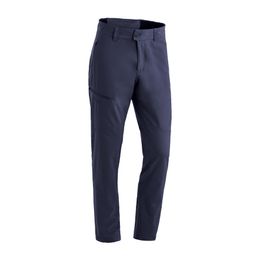 Outdoorhose Maier Sports "Nil Loop", Herren, Gr. 64, Normalgr&ouml;&szlig;en, blau (dunkelblau), 100& Polyester, Hosen Outdoorhose, Herren Wanderhose, atmungsaktive Funktionshose, Regular Fit