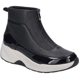 Sneaker Josef Seibel "Lissi 02, schwarz", Damen, Gr. 38, schwarz, Obermaterial: 80% Rindsleder Leather cow. 20% Textilmaterial TEXMAT., Schuhe Sneaker