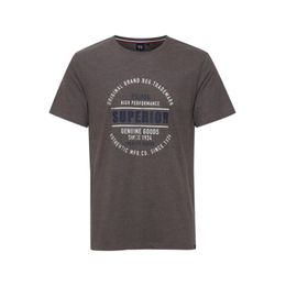 T-Shirt FQ1924 "T-Shirt FQRiko", Herren, Gr. M, grau (pewter mix), Obermaterial: 100% Baumwolle CO., Shirts T-Shirt