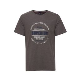 T-Shirt FQ1924 "T-Shirt FQRiko", Herren, Gr. S, grau (pewter mix), Obermaterial: 100% Baumwolle CO., Shirts T-Shirt