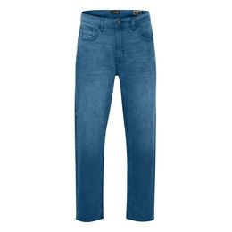 5-Pocket-Jeans 11 Project "5-Pocket-Jeans PRMads", Herren, Gr. 33, L&auml;nge 32, blau (denim middle blau), Obermaterial: 80% Baumwolle CO. 19% Polyester PES. 1% Elasthan EL., Jeans 5-Pocket-Jeans