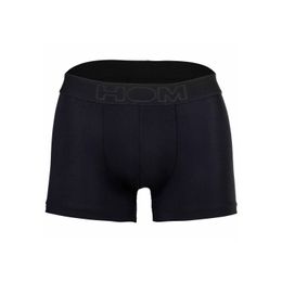 Boxershorts HOM "Boxershort Boxer Brief Supersoft 1er Pack", Herren, Gr. L, schwarz, Obermaterial: 73% Polyamid PA. 27% Elasthan EL., Unterhosen