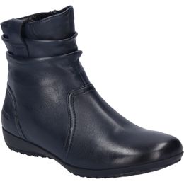 Stiefelette Josef Seibel "Naly 63, ocean", Damen, Gr. 38, blau (ocean), Obermaterial: 100% Rindsleder Leather cow., Schuhe Stiefelette
