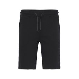 Sweatshorts Blend "Sweatshorts BHMFortex", Herren, Gr. L, N-Gr, schwarz (schwarz beauty), Obermaterial: 100% Baumwolle CO., Hosen Sweatshorts