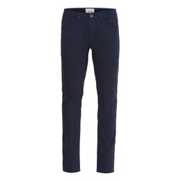 Chinohose Blend "Chinohose BHRODNEY pants", Herren, Gr. 30, L&auml;nge 30, blau (schwarz navy blau), Obermaterial: 98% Baumwolle CO. 2% Elasthan EL., Hosen Chinohose