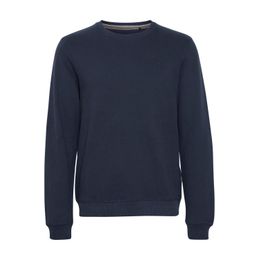 Longpullover Blend "Sweater BHAvebury", Herren, Gr. L, blau (marineblaus), Obermaterial: 100% Baumwolle CO., Sweatshirts Longpullover