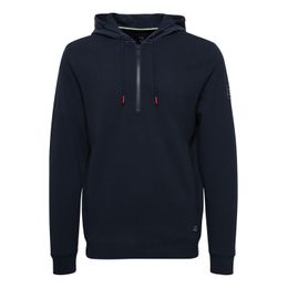 Kapuzenpullover FQ1924 "Hoodie FQFjell", Herren, Gr. XXL, blau (salute), Obermaterial: 68% Polyester PES. 32% Baumwolle CO., unifarben, normal, ohne Ausschnitt, Pullover Kapuzenpullover