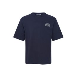 T-Shirt Casual Friday "T-Shirt CFTue", Herren, Gr. M, blau (schwarz navy), Obermaterial: 100% Baumwolle CO., Shirts T-Shirt