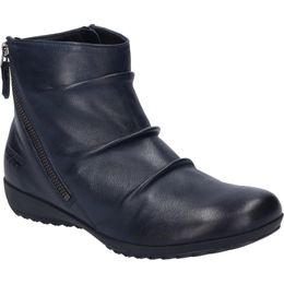Stiefelette Josef Seibel "Naly 61, ocean", Damen, Gr. 45, blau (ocean), Obermaterial: 100% Rindsleder Leather cow., Schuhe Stiefelette