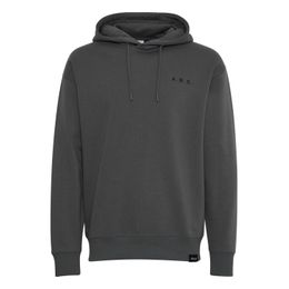!Solid Kapuzenpullover SOLID "Kapuzenpullover SDHanno", Herren, Gr. L, grau (iron gate), Obermaterial: 60% Baumwolle CO. 40% Polyester PES., Pullover Kapuzenpullover