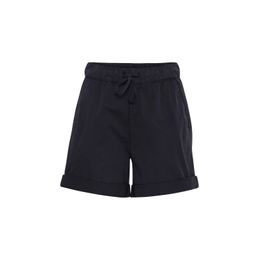 Chinoshorts oxmo "Chinoshorts OXChanel", Damen, Gr. 38, N-Gr, schwarz, Obermaterial: 98% Baumwolle CO. 2% Elasthan EL., Hosen Chinoshorts