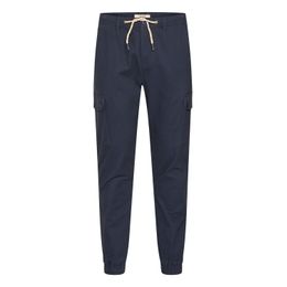 Cargohose Blend "Cargohose BHSellini", Herren, Gr. 33, L&auml;nge 34, blau (navy), Obermaterial: 98% Baumwolle CO. 2% Elasthan EL., Hosen Cargohose