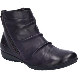 Stiefelette Josef Seibel "Naly 61, purple", Damen, Gr. 40, lila, Obermaterial: 100% Rindsleder Leather cow., Schuhe Stiefelette