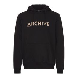 !Solid Kapuzenpullover SOLID "Hoodie SDCallen", Herren, Gr. XL, schwarz (true schwarz), Obermaterial: 60% Baumwolle CO. 40% Polyester PES., Pullover Kapuzenpullover