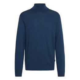 Rollkragenpullover Blend "Rollkragenpullover BHDan", Herren, Gr. 3XL, blau (marineblaus), Obermaterial: 70% Viskose CV. 30% Nylon NY., Pullover Rollkragenpullover