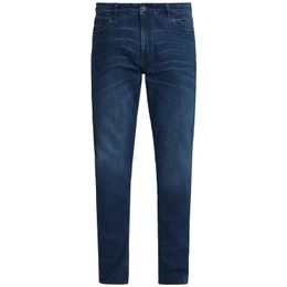 !Solid Bequeme Jeans SOLID "Jeans SDFynn", Herren, Gr. 32, L&auml;nge 34, blau (middle blau denim), Obermaterial: 98% Baumwolle CO. 2% Elasthan EL., Jeans