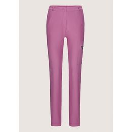 Cargohose Alba Moda "Hose Hose", Damen, Gr. 44, N-Gr, lila (beere), Obermaterial: 95% Polyamid PA. 5% Elasthan EL., Hosen Cargohose