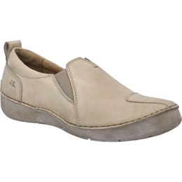 Slipper Josef Seibel "Fergey 49, beige", Damen, Gr. 37, beige, Obermaterial: 100% Rindsleder Leather cow., Schuhe Slipper