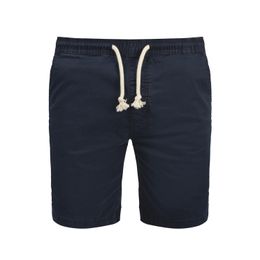 Chinoshorts INDICODE "Chinoshorts IDAbbey", Herren, Gr. L, N-Gr, blau (navy), Web, Obermaterial: 98% Baumwolle CO. 2% Elasthan EL., regular fit kurz, Hosen Chinoshorts