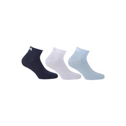 Sneakersocken Fila "Socken 3er Pack", Herren, Gr. 39-42, blau (sky), Obermaterial: 75% Baumwolle CO. 23% Polyester PES. 2% Elasthan EL., Socken Sneakersocken