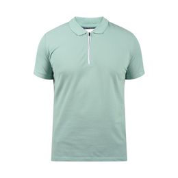Poloshirt Casual Friday "Poloshirt CFPolo", Herren, Gr. M, gr&uuml;n (aqua gr&uuml;n), Web, Obermaterial: 100% Baumwolle CO., regular fit normal, Shirts